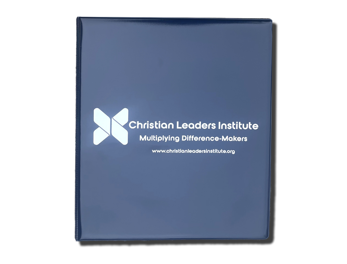 Christian Leaders Institute 3 Ring Binder – Christian Leaders Ministries