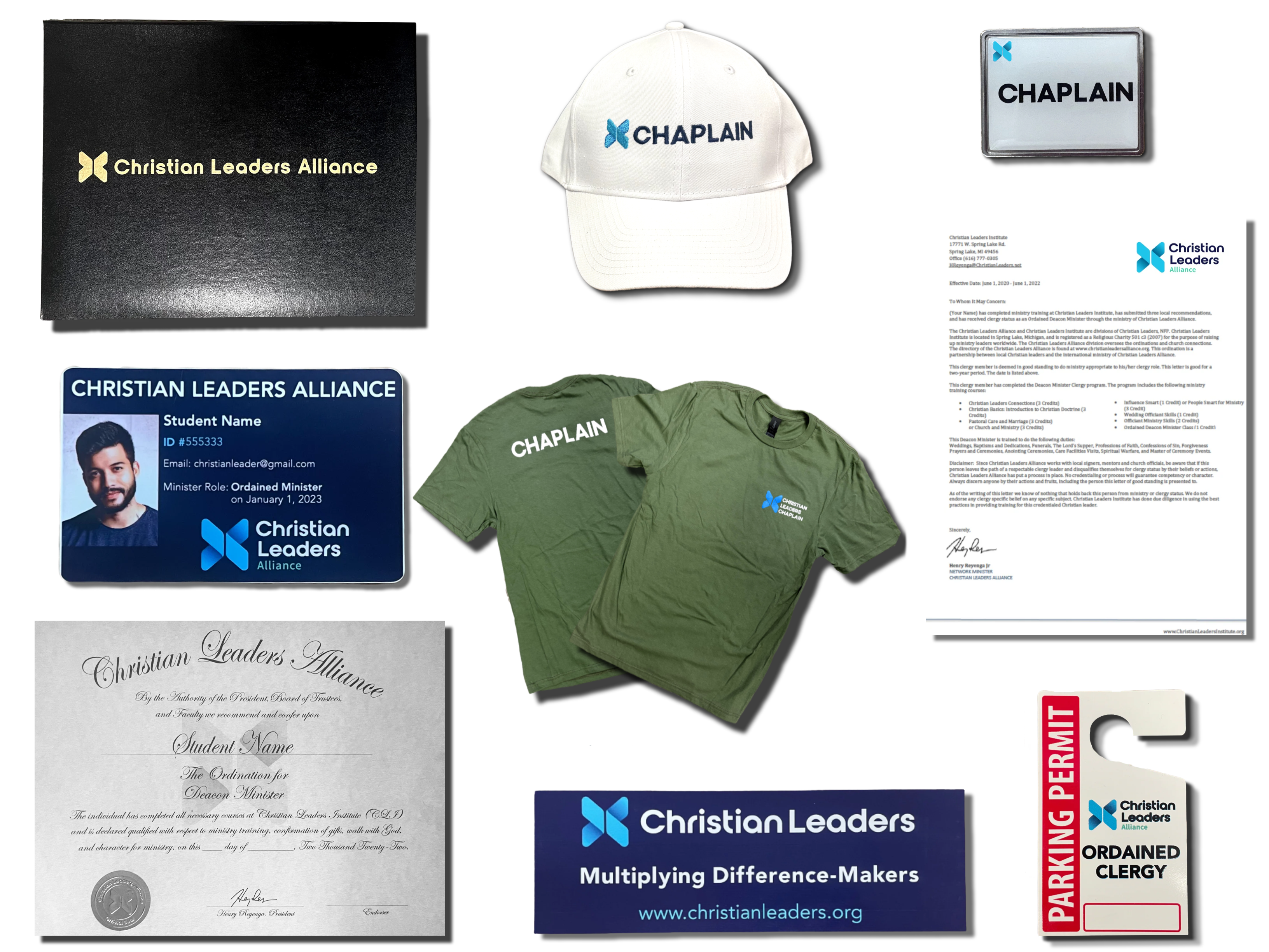 Licensed Chaplain Kit (Plus) – Christian Leaders Ministries