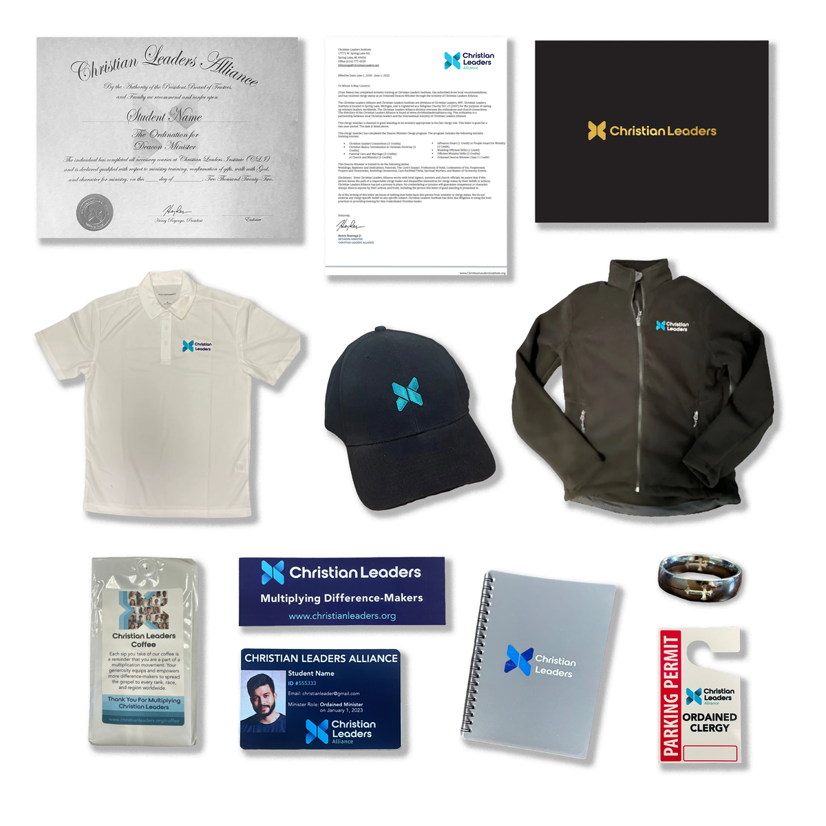 Faith Officiant Clergy Kit (Premium) – Christian Leaders Ministries