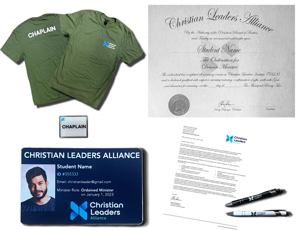 Fire/EMS Chaplain Kit (Essential) – Christian Leaders Ministries