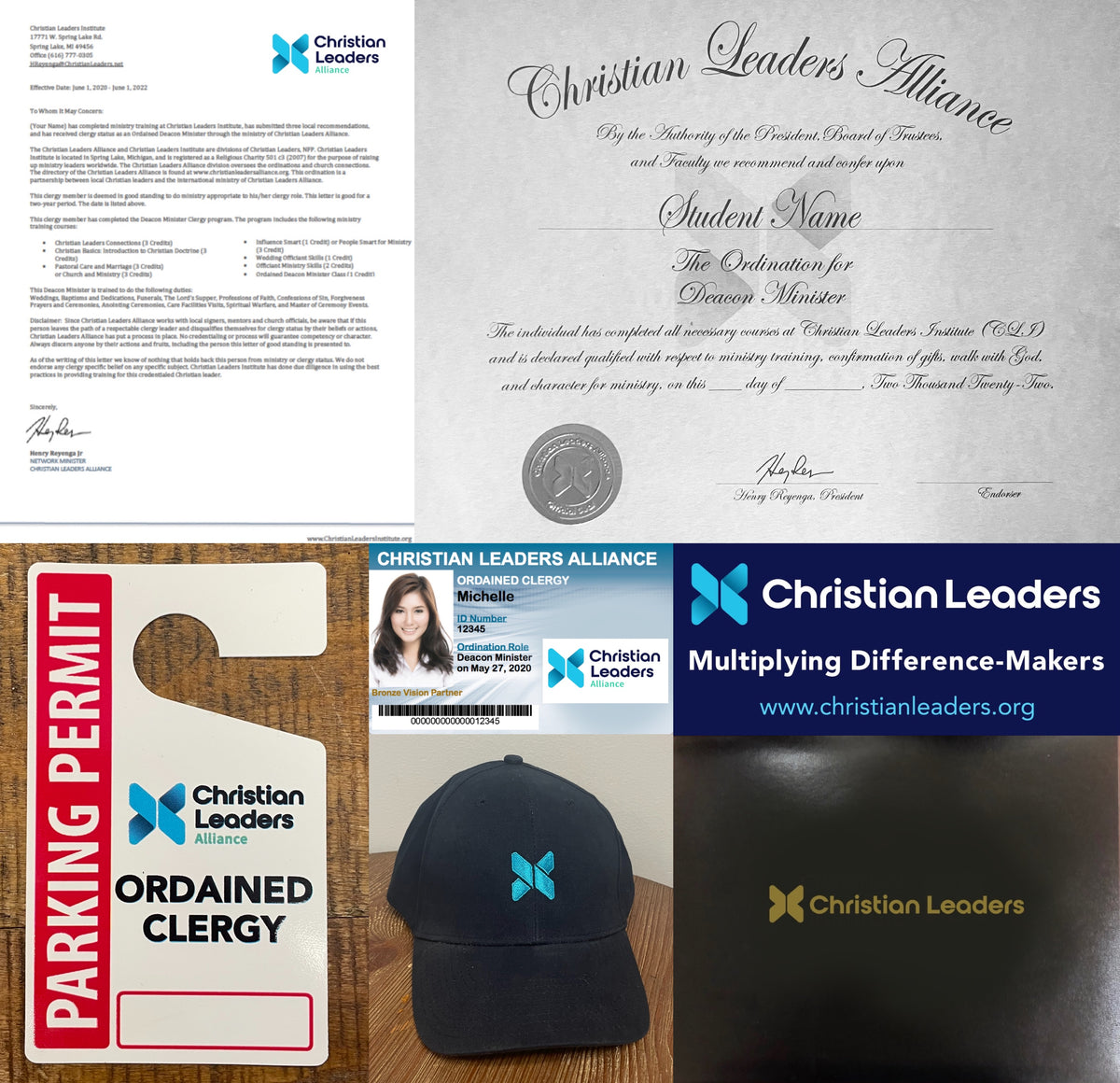 Licensed Minister Clergy Kit (Plus) – Christian Leaders Ministries